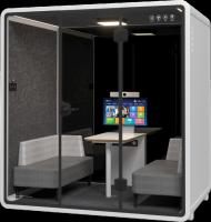 Quality Mobile Easy Installation Acoustic Meeting Booths Office Soundproof Pods for sale