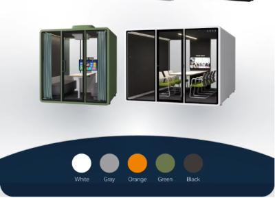 China Customized Soundproof Office Pod Adjustable With Sleek Design for sale