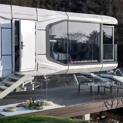 China Smart Mobile Outdoor Office Pod High Privacy With Voice Control Curtain for sale