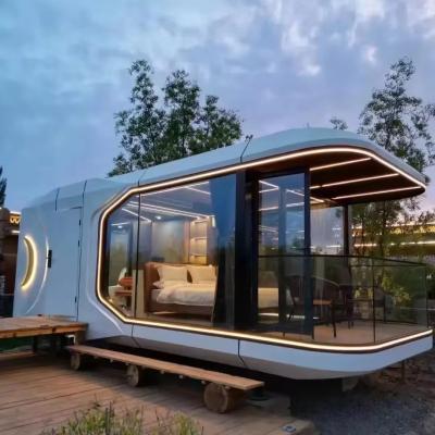 China Prefabricated Outdoor Office Pod High Privacy Eco Friendly With A Terrace for sale