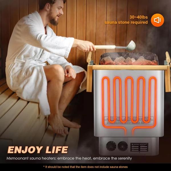 Quality Panoramic Outdoor Sauna And Steam Room High Privacy With Wood Burning Stove for sale