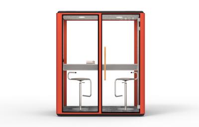 China European Style Work Office Pod Well-Decorated Soundproof Phone Booth Home Office Studio Villa Indoor Bathroom Apartment Bedroom for sale