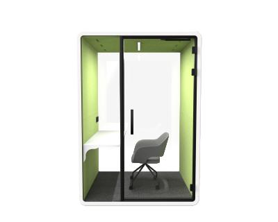 China Ew Soundproof Indoor Mobile Work Space Office Pod Meeting Work Pods Phone Study Cabin Office Booth for sale