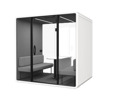 China Movable Soundproof Broadcast Room For Home Office & Hotel For Silent Space Music Piano Instrument Livestream Negotiation & Talks for sale