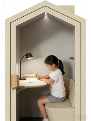 China Movable Homd Private Study Pod Home Office Soundproof Efficiency Improve Focus Space House Silence Home Pod for sale