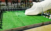 China Playground Artificial Turf Underlay Safety Pad - 8mm-100mm Thickness, 30-90 Kg/m³ Density for Head Injury Protection for sale