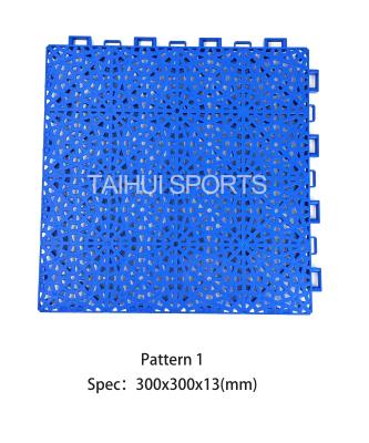 China Factory Direct Polypropylene (PP) Interlocking Floor Tiles with High Compression Resistance for Quick Installation on Sports Courts for sale