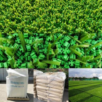 China Eco-friendly TPE Infill Granule for FIFA Standard Sport Fields with Low Maintenance Organic Turf Infill for sale