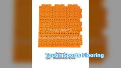 Durable Sports Flooring Interlocking PP Tiles