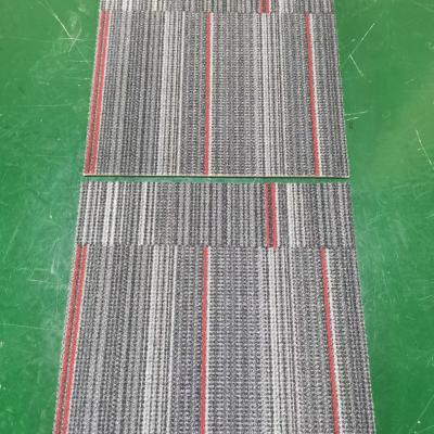 Cina 60.96cm*60.96cm Commercial Office Plush Printed Luxury Hotel Tile Carpet per aree pubbliche in vendita