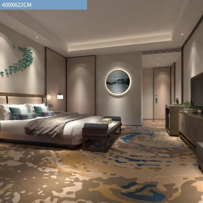 China Custom 5 Star Hotel Lobby Wand tot muur tapijt voor banket gang gang vloer Te koop