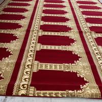 China Comfortable Prayer Mat Mosque Carpet with Machine Made Patchwork Pattern for sale
