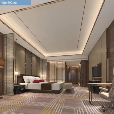 Cina Moderno stile tappeti stampati su misura Materiale di nylon per hotel Tapis mural in vendita