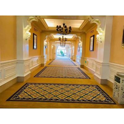 Cina Tappeti stampati su misura in 100% nylon in stile di design moderno per camere commerciali negli hotel in vendita