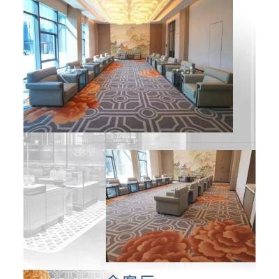 Cina Tappeti stampati su misura in 100% nylon in stile di design moderno per camere commerciali negli hotel in vendita