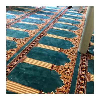 China Custom Muslim Mosque Carpet for Masjid Prayer Floor Design and Decoration for sale