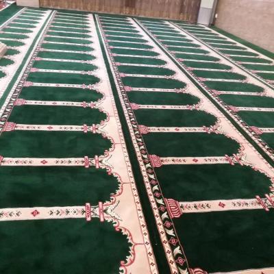 China Custom Muslim Mosque Carpet for Masjid Prayer Floor Design and Decoration for sale