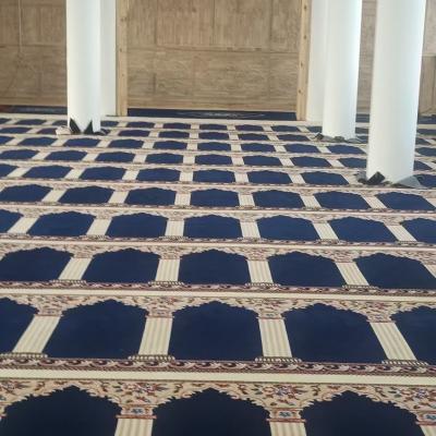 China Custom Muslim Mosque Carpet for Masjid Prayer Floor Design and Decoration for sale