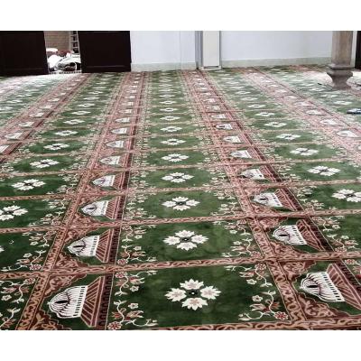 China Custom Muslim Mosque Carpet for Masjid Prayer Floor Design and Decoration for sale