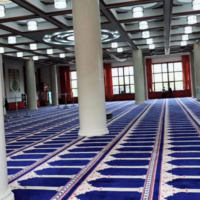 China Custom Muslim Mosque Carpet for Masjid Prayer Floor Design and Decoration for sale
