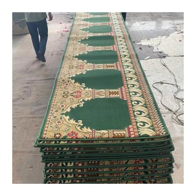 中国 商業教会 壁から壁へのイスラム教徒の祈り カーペットロール 簡単に設置 販売のため