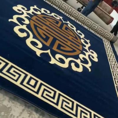 Cina Giute o PP Sostituzione Disegni personalizzati Moschea tappeto di preghiera per moschea musulmana 4 * 25 Rollo in vendita