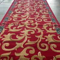 China Custom Carpets Mosque Prayer Carpet for Mosque 4*25 Roll Customized Axminster Patterns for sale