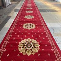 China Custom Carpets Mosque Prayer Carpet for Mosque 4*25 Roll Customized Axminster Patterns for sale