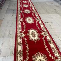 China Custom Carpets Mosque Prayer Carpet for Mosque 4*25 Roll Customized Axminster Patterns for sale