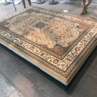 China Custom Carpets Mosque Prayer Carpet for Mosque 4*25 Roll Customized Axminster Patterns for sale