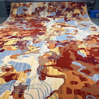 Cina Resistenza al fuoco Axminster Floral Casino Carpet con 7 per inch Pitch e Cut Pile in vendita