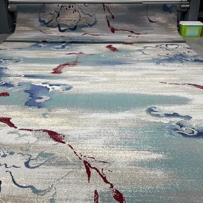 Cina Resistenza al fuoco Axminster Floral Casino Carpet con 7 per inch Pitch e Cut Pile in vendita