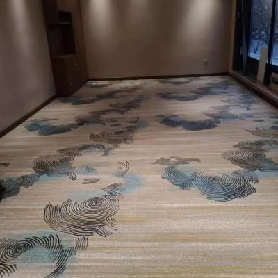 Cina Hotel Parete a Parete Commerciale Pavimentazione Macchina Fatto Tappeto a prova di fuoco per Decorative in vendita