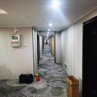 Cina Hotel Parete a Parete Commerciale Pavimentazione Macchina Fatto Tappeto a prova di fuoco per Decorative in vendita
