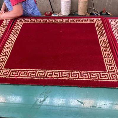 Cina Disegni personalizzati 4*25 tappeto di preghiera per moschea musulmana 4m 13,12ft larghezza in vendita