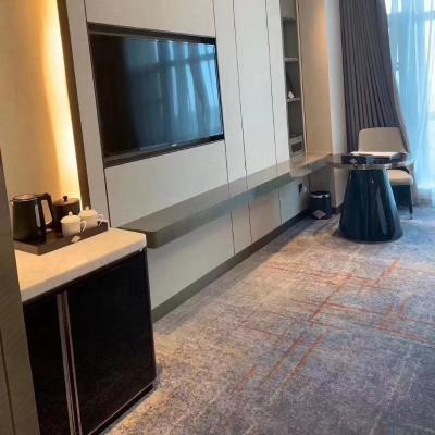 China Commerciële vloer hotel tapijt WILTON Machine gemaakt met 80% wol 20% nylon brandwerend Te koop