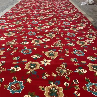 Cina 4*25 Rollo Moschea musulmana tappeto di preghiera Axminster per ristorante Disegni personalizzati in vendita