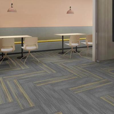 Quality 60x60 50x50 Luxury Removable Office Carpet Tiles in Plain and Jacquard Loop Pile for sale