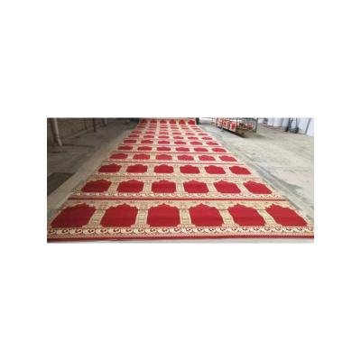 Cina 4*25 tappeto di preghiera della moschea lavabile tessuto a rotella per modelli personalizzati in vendita