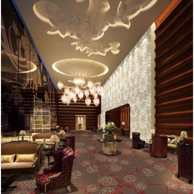 China 7*11 Densiteit wol en nylon Axminster casino tapijt voor wand-op-wand installatie Te koop