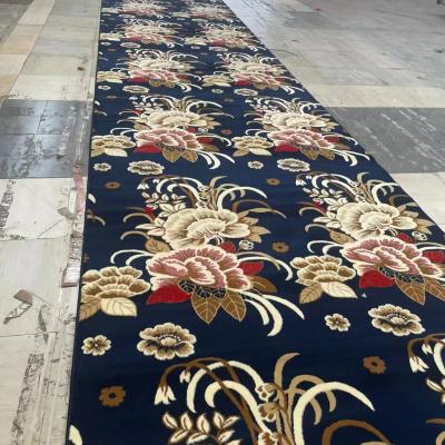 Cina Tappeto da parete a parete a colori personalizzati di 80% lana e 20% nylon per le moschee in vendita