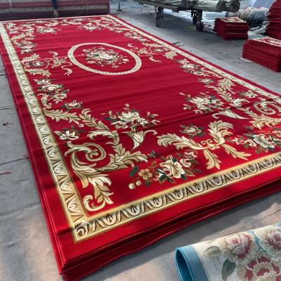 China Customized Color Rectangle Floor Covering Soft Mosque Carpet at Axminster Best Prices for sale
