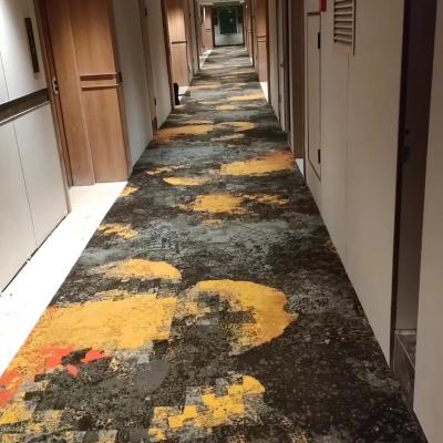 China Moderne design Luxe vijfsterren hotel Lobby Axminster tapijt Wand tot muur gedrukt tapijt Te koop