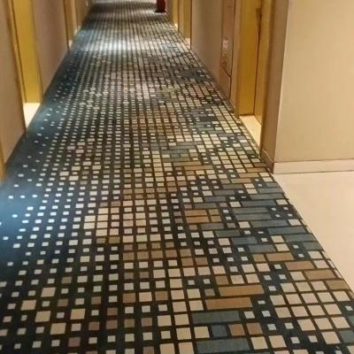 China Moderne design Luxe vijfsterren hotel Lobby Axminster tapijt Wand tot muur gedrukt tapijt Te koop