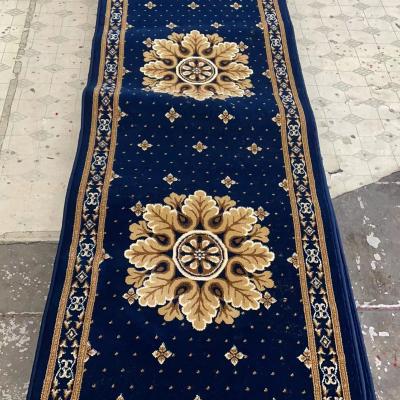 China Encontre o seu padrão ideal de parede suave da mesquita para tapete de parede de cor personalizada e opções de pilha média à venda