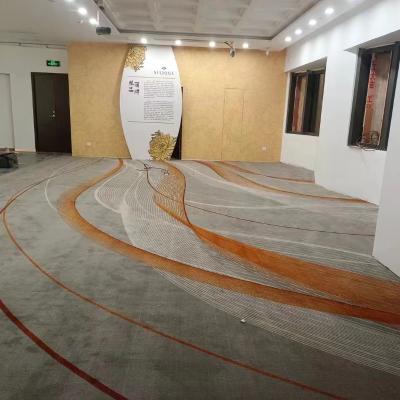 China Brandbestendige wol tapijt voor 5 sterren hotel banketzalen in Commercial door Axminster Te koop