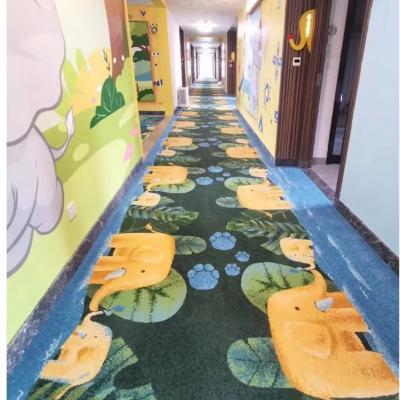 China Hotelcorridor PRAYER Op maat gemaakte topklasse luxe stijl Axminster tapijtvloeren Te koop