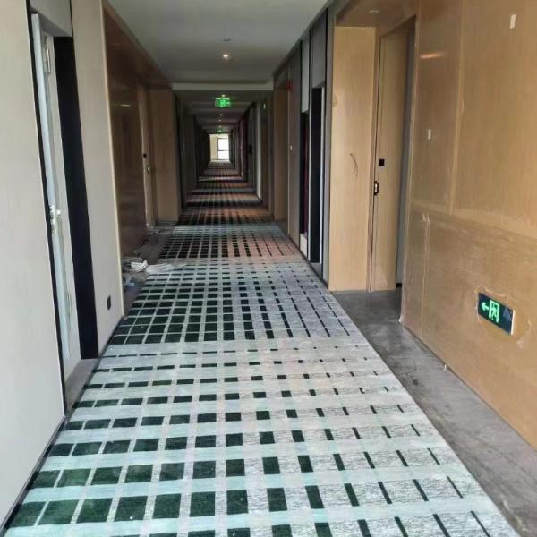 5 Star Hotel Hallway Corridor High Pile Luxury Axminster Printed Carpet Wall to Wall
