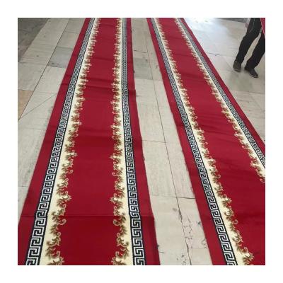 中国 教会とモスク 壁から壁への祈りのカーペット カーペットの床面のための必須の柔らかいカーペット糸 販売のため