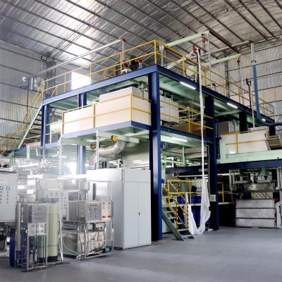 China ABB 1500T Annual Non Woven Fabric Production Line With Siemens AC Motor for sale